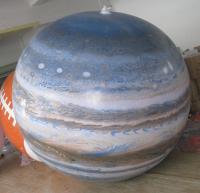 China Customize quality inflatable jupiter with LED light for advertising decoration for sale