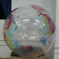 China Customized Quality Inflatable Transparent Earth Balloon For Advertising Decorations for sale