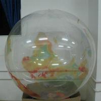 China Customized Quality Inflatable Transparent Earth Balloon For Advertising Decorations for sale