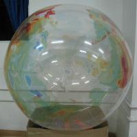 China Customized Quality Inflatable Transparent Earth Balloon For Advertising Decorations for sale