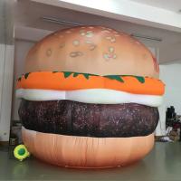 China Hot selling Outdoor advertising inflatable  burger for sale