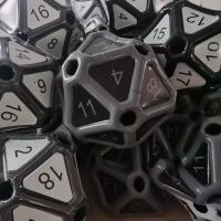 China Customized Quality Multicolor PVC Inflatable D20  Dice Game For Sales for sale