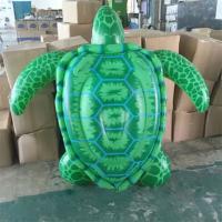 China Custom PVC Inflatable Turtle Rider Pool Toy 150cm for Water Fun for sale