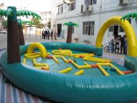China Customized quality inflatable golf course for outdoor golf driving range for sale