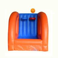 China Inflatable Basketball Arcade Game 18x16x11 ft Indoor Hoops Cabinet for Party Rental for sale