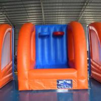 China Inflatable Basketball Arcade Game 18x16x11 ft Indoor Hoops Cabinet for Party Rental for sale