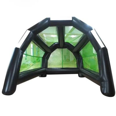 China Inflatable Baseball Batting Cage 4m x 3m x 4m 210D Nylon Oxford Fabric for Sports Training for sale