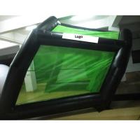 China Inflatable Baseball Batting Cage 4m x 3m x 4m 210D Nylon Oxford Fabric for Sports Training for sale