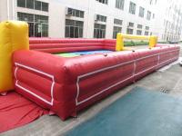 China Customized quality inflatable soccer field for outdoor advertising for sale