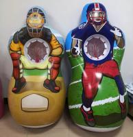 China Customized Inflatable Football Training Dummy 147cm PVC Baseball Target Basketball Goal Toy for sale