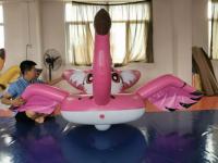 China Custom PVC inflatable foxes swim ring with SPH inflatable donut swim ring for sale