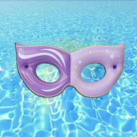 China Factory customized couple glasses shape double swimming ring float for adult for sale