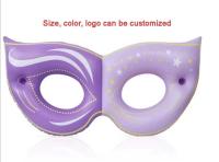 China Factory customized couple glasses shape double swimming ring float for adult for sale
