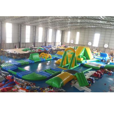 China Customized Outdoor PVC Tarpaulin Inflatable Water Park Games 3 Year Warranty for sale