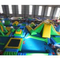 China Customized Outdoor PVC Tarpaulin Inflatable Water Park Games 3 Year Warranty for sale