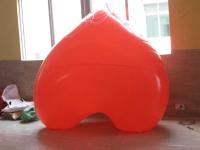 China Customize large inflatable red heart balloon for wedding party advertising for sale