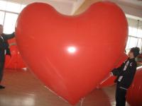 China Customize large inflatable red heart balloon for wedding party advertising for sale