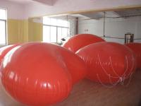 China Customize large inflatable red heart balloon for wedding party advertising for sale