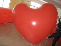 China Customize large inflatable red heart balloon for wedding party advertising for sale