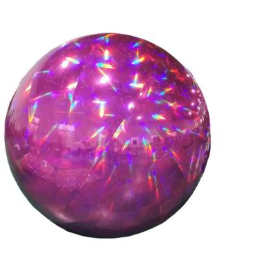 China PVC Inflatable Mirror Ball Christmas Decoration 0.4m to 4m Diameter Custom Logo for sale