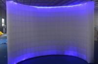 China LED Lighting Inflatable Background Wall 3x1.5x2.3m for Wedding Events for sale