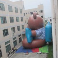 China Custom Giant Inflatable Bear 15m High PVC Tarpaulin for Outdoor Advertising Events for sale