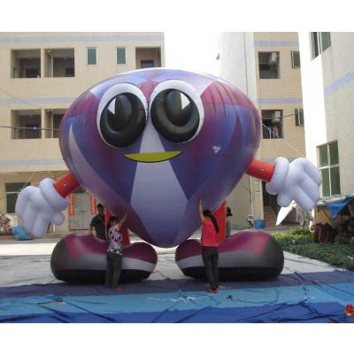 China Custom Giant PVC Inflatable Helium Cartoon 3.85m Height for Advertising Decoration for sale