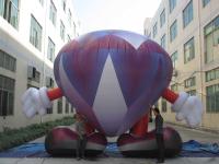 China Custom Giant PVC Inflatable Helium Cartoon 3.85m Height for Advertising Decoration for sale