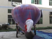 China Custom Giant PVC Inflatable Helium Cartoon 3.85m Height for Advertising Decoration for sale