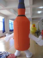 China Custom Inflatable Bottle Moving Cartoon 2.5mH for Advertising Promotion for sale