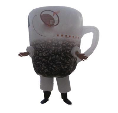 China Custom Inflatable Moving Cup Cartoon 2.5mH 210D Oxford Fabric for Advertising for sale