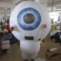 China Customized inflatable moving cartoon mascot for advertising promotion for sale