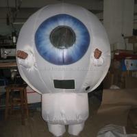 China Customized inflatable moving cartoon mascot for advertising promotion for sale