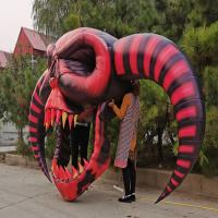 China Inflatable skeleton props for Halloween bar events for sale