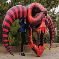 China Inflatable skeleton props for Halloween bar events for sale