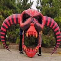 China Inflatable skeleton props for Halloween bar events for sale
