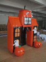 China Custom Inflatable Haunted House For Outdoor Backyard Halloween decorate for sale