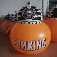 China Custom PVC Inflatable Pumpkin 36 Inch Halloween Decoration for Party Promotion for sale