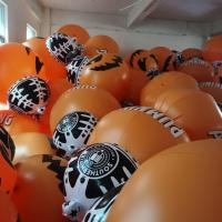 China Custom PVC Inflatable Pumpkin 36 Inch Halloween Decoration for Party Promotion for sale