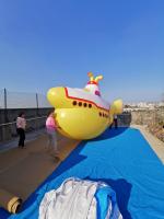 China BeiLe customized PVC 4.5m Length inflatable airship for sales for sale