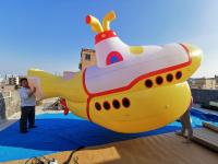 China BeiLe customized PVC 4.5m Length inflatable airship for sales for sale