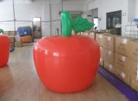 China Factory Customized Advertising Inflatables Giant Green Apples Fruits for sale