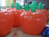 China Factory Customized Advertising Inflatables Giant Green Apples Fruits for sale