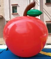 China Custom Giant Red Apple Inflatable Model 12ft Advertising Prop for Promotions for sale