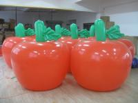 China Custom Giant Red Apple Inflatable Model 12ft Advertising Prop for Promotions for sale