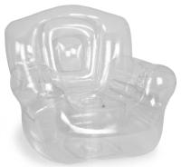 China China factory custom size single inflatable transparent lounger sofa for sale