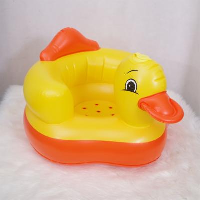 China Wholesale Cartoon PVC Inflatable Children Sofa Chair 58cm EN71 Certified Custom Colors for sale
