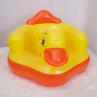 China Wholesale Cartoon PVC Inflatable Children Sofa Chair 58cm EN71 Certified Custom Colors for sale