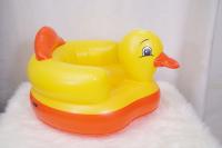 China Wholesale Cartoon PVC Inflatable Children Sofa Chair 58cm EN71 Certified Custom Colors for sale