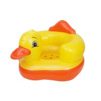 China Wholesale Cartoon PVC Inflatable Children Sofa Chair 58cm EN71 Certified Custom Colors for sale